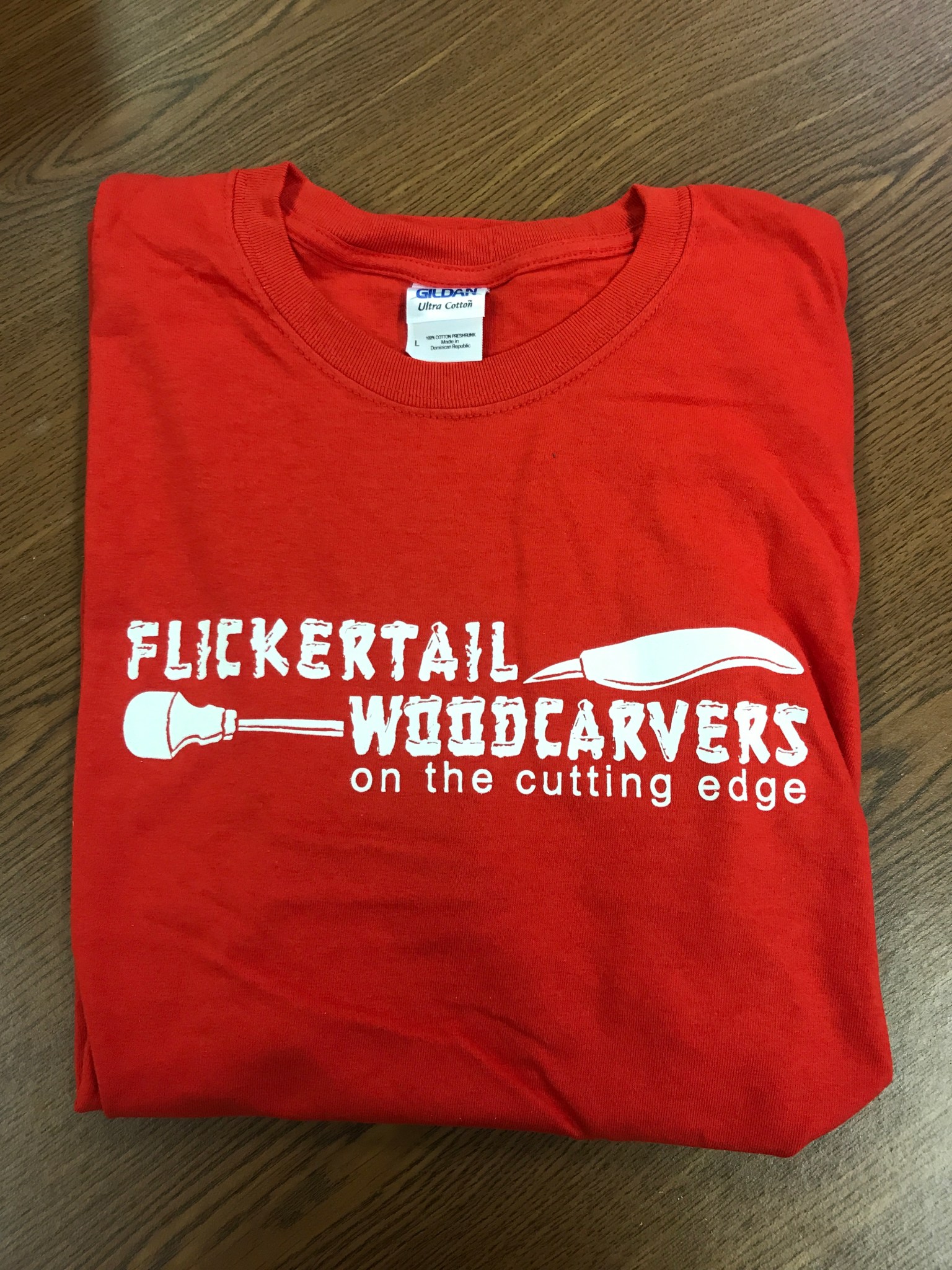 Original T-Shirt Design – Flickertail Woodcarvers