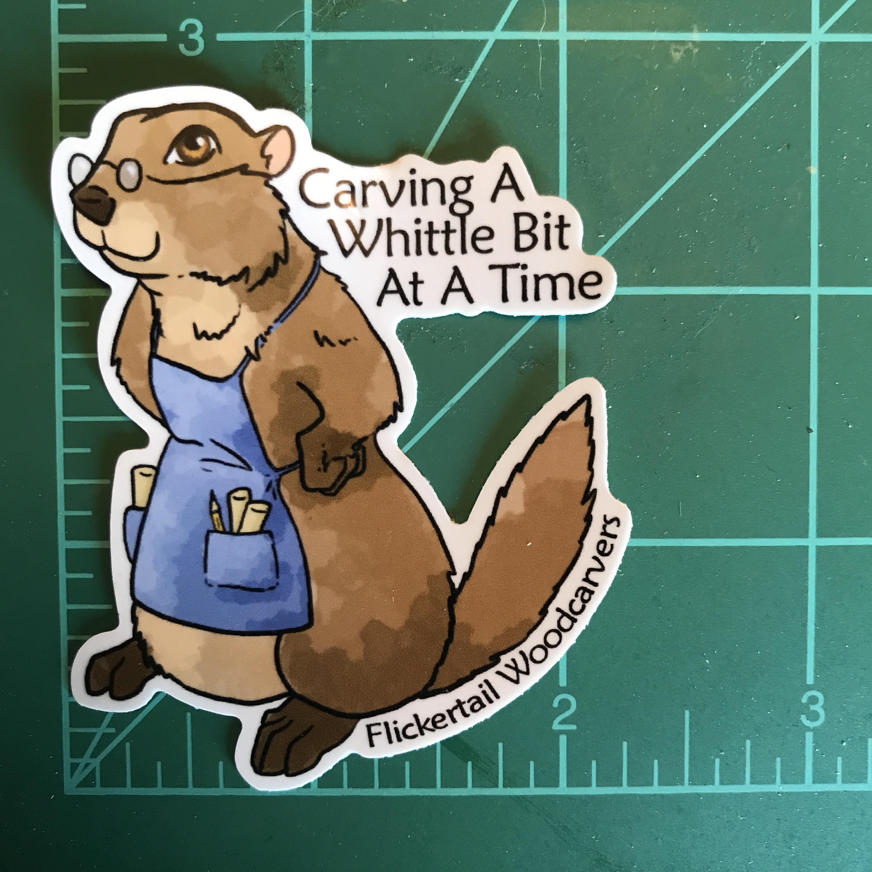 Patches & Stickers – Flickertail Woodcarvers