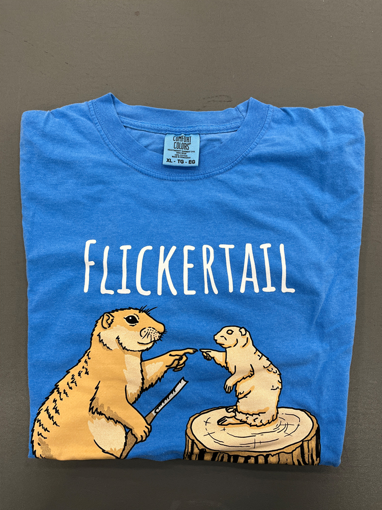 New T-Shirt Design – Flickertail Woodcarvers